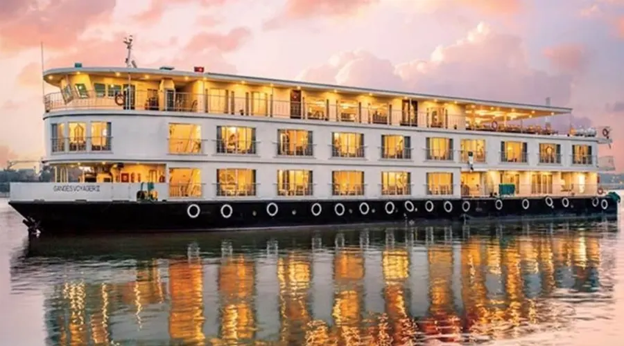 The world’s longest river cruise of 4,000 km Varanasi to Dibrugarh