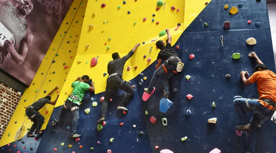 Indoor Rock Climbing