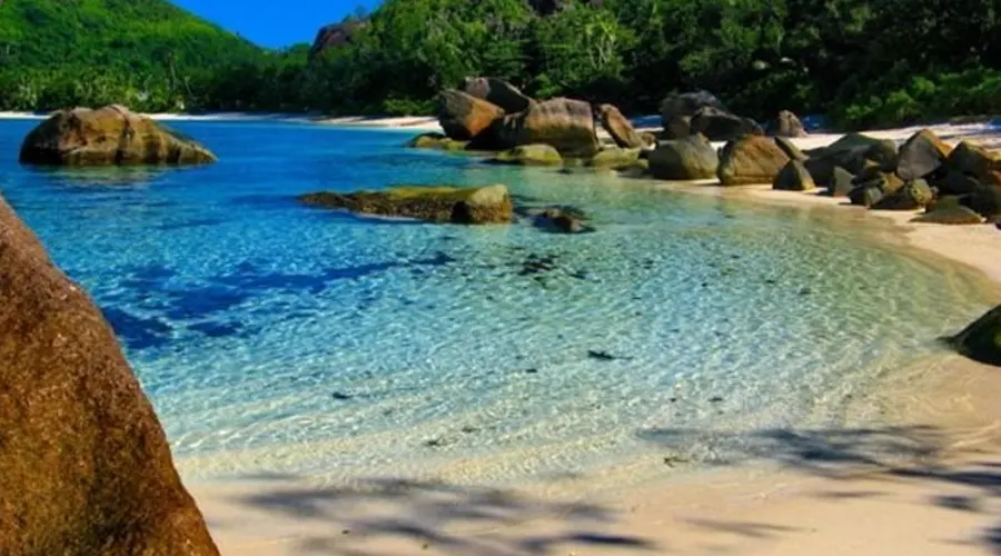 Quiet Beach - One of those that has been barely touched by commercial ...